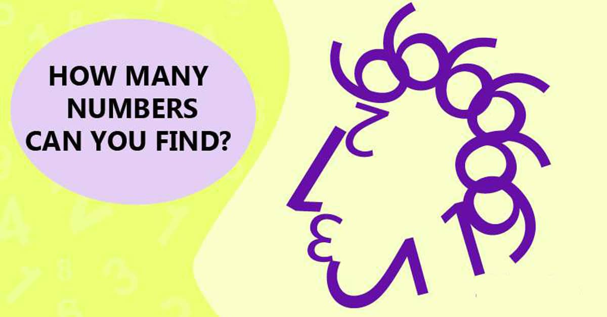 How Many Numbers Can You Find In This Image Holidravel